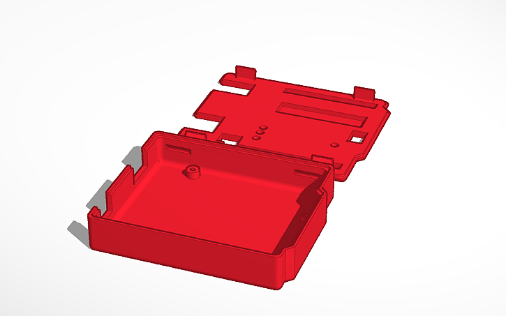 3D design Case Arduino Uno - Tinkercad
