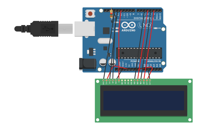 Circuit design Write your name on LCD scroll left and scroll right ...