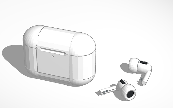 3D design airpod case_earplugs1 - Tinkercad