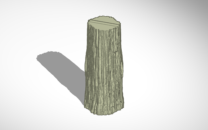 3D design Large Tree - Tinkercad