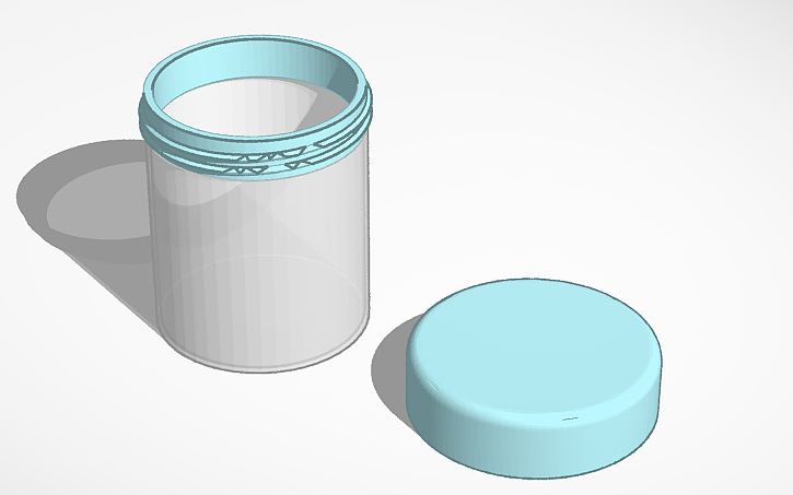 3D design Jar - Tinkercad
