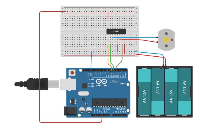 Circuit design Exercise2-2 - Tinkercad
