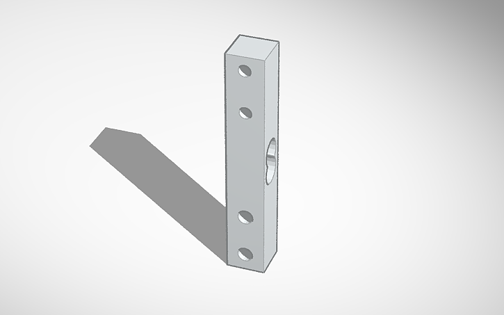 3D design 10Kg Load Cell - Tinkercad