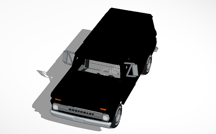 3D design 1966 Chevy C20 - Tinkercad