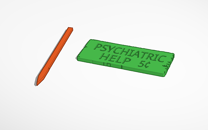 3D design Lucy's Sign - Tinkercad
