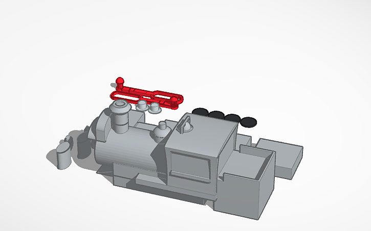 3D design Trackmaster Casey Jr - Tinkercad