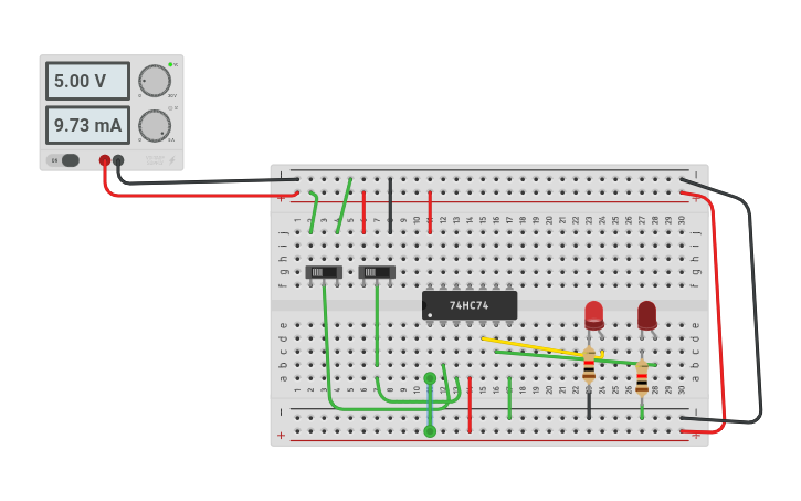 Circuit design Epic Wluff - Tinkercad