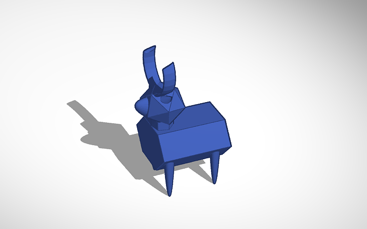 3D design 3D Deer - Tinkercad