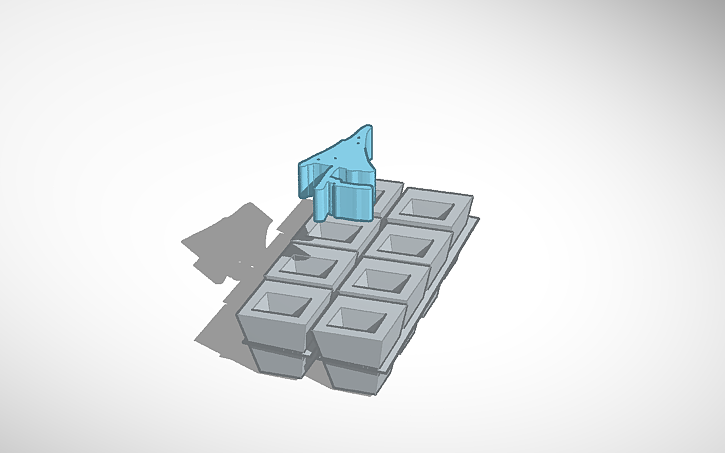 3D design Ice Carton - Tinkercad
