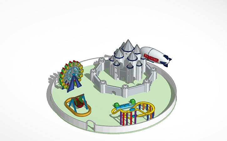 3D design AMUSEMENT PARK - Tinkercad