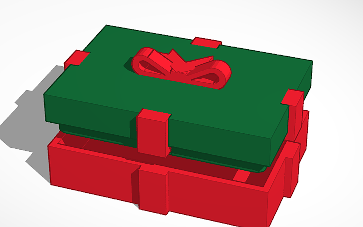 3D design Gift Box - TC 11 - Tinkercad