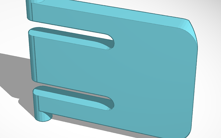 3D design Keyboard Hinge - Tinkercad