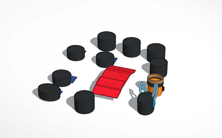 3D design barnaby dixion style ardvark puppet - Tinkercad