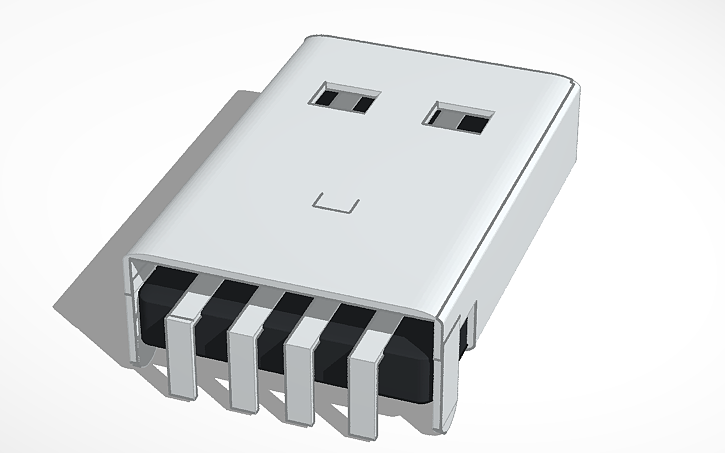 3D design USB - Tinkercad