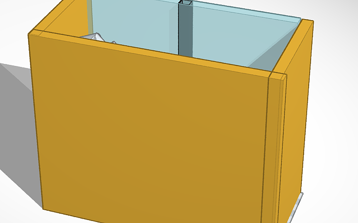 3D design shower - Tinkercad