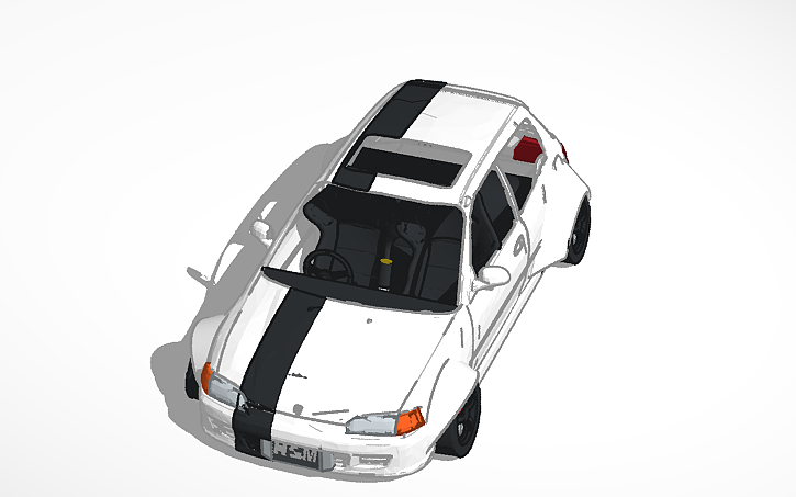 3D design HONDA CIVIC EG DRIFTER - Tinkercad