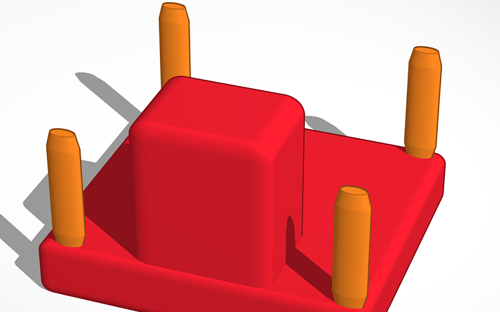 3D design Wall hanger - Tinkercad