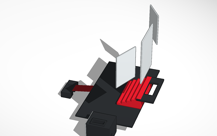 3D design Concert Stage design - Tinkercad