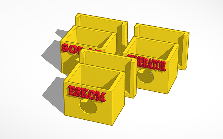 3D design SOLAR OFF GRID INDICATOR - Tinkercad