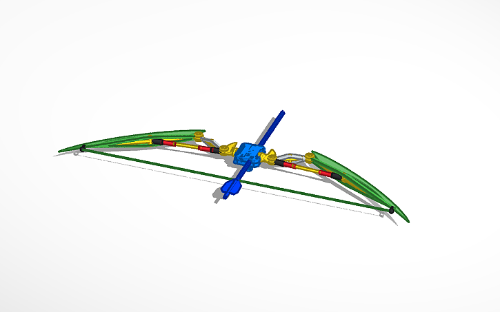 3D design Legend of Zelda Super Z Bow Launcher! - Tinkercad