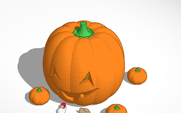 3D design Happy Halloween everyone!😷 - Tinkercad