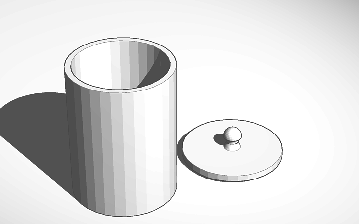 3D design jar - Tinkercad