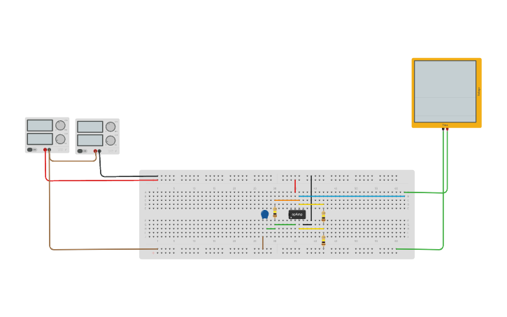 Circuit design Square Wave Generator - Tinkercad
