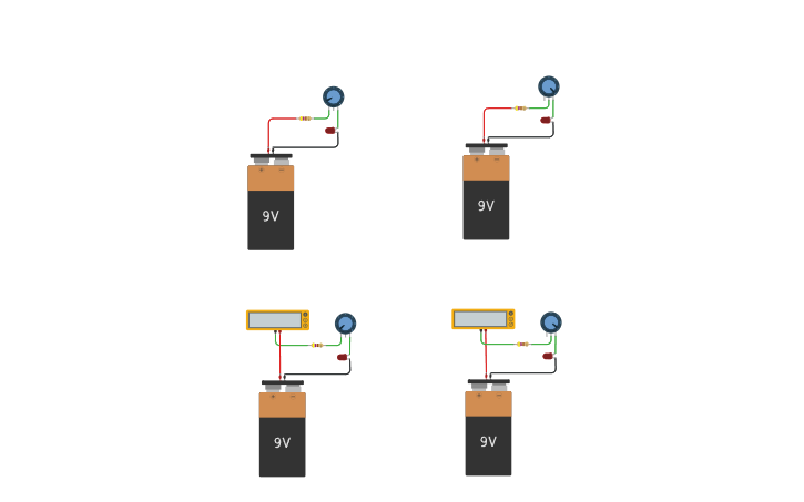 Circuit design Potentiometer Circuit (No Breadboard, No Arduino ...