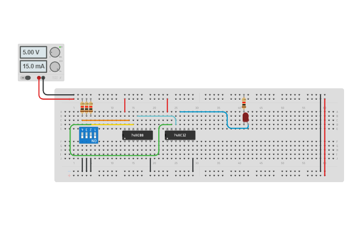 Circuit design TLL#1 6C - Tinkercad