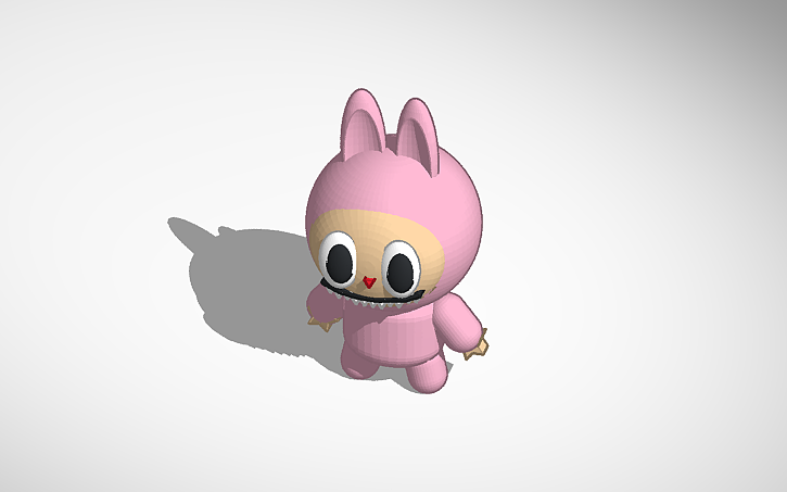 3D design Copy of Copy of Copy of labubu labubu labu labu - Tinkercad