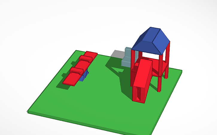 3D design Playground design - Tinkercad