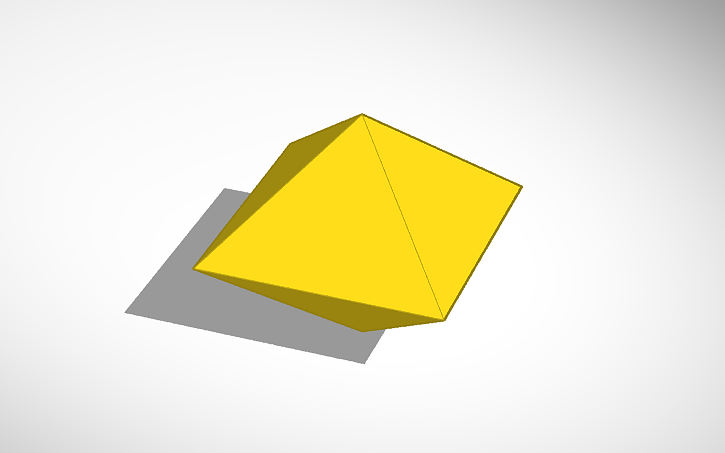 3D design d8 - Tinkercad