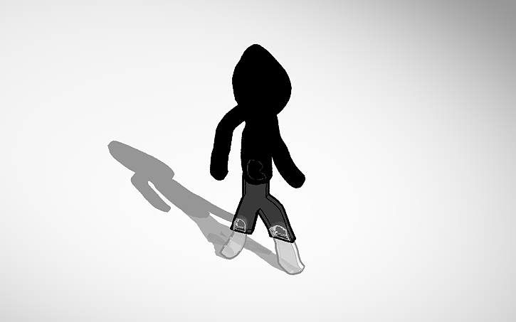 3D design doors shadow - Tinkercad