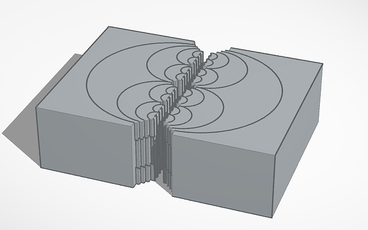 3D design Fractal vise - Tinkercad