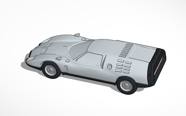 3D design 1970 Mazda RX500 Concept Car - Tinkercad