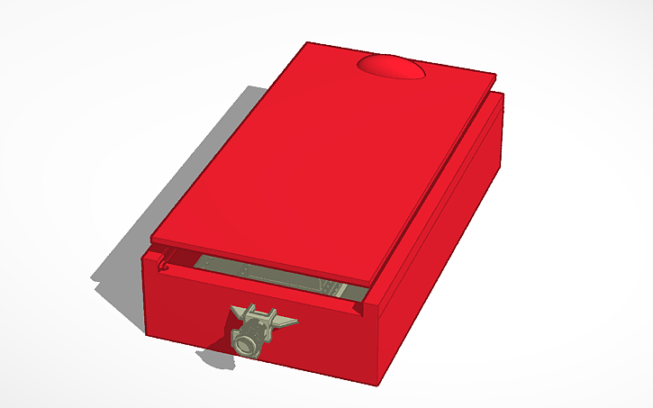 3D design ublox fp9 behuizing - Tinkercad