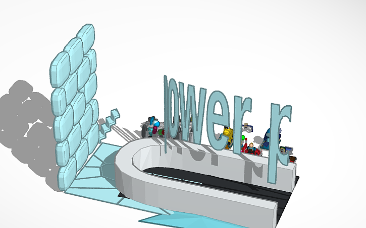 3D design power plant - Tinkercad