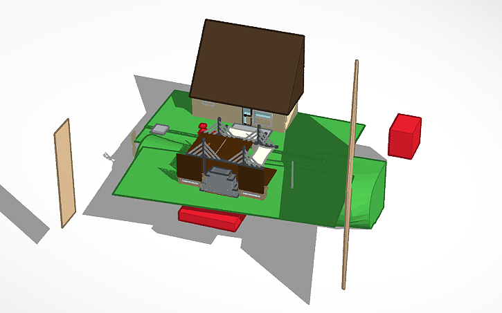 3D design Olive Bark Project - Tinkercad