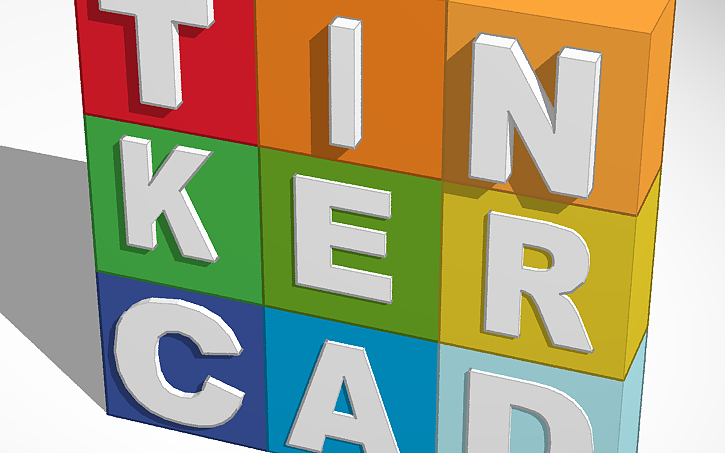 3D design TINKERCAD LOGO - Tinkercad