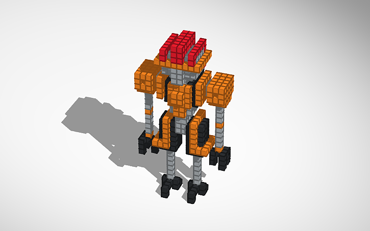 3D design cditdz mark 1 jetpack sword bot - Tinkercad