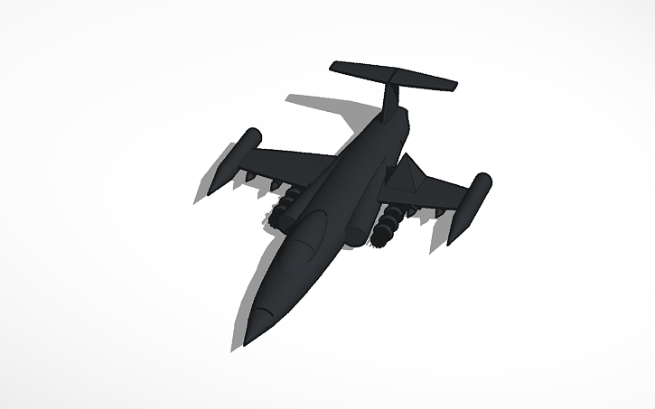 3D design avion de carlos - Tinkercad