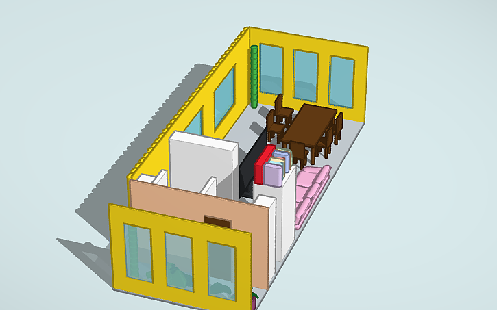 3D design Copy of Interior Design Challenge - Tinkercad