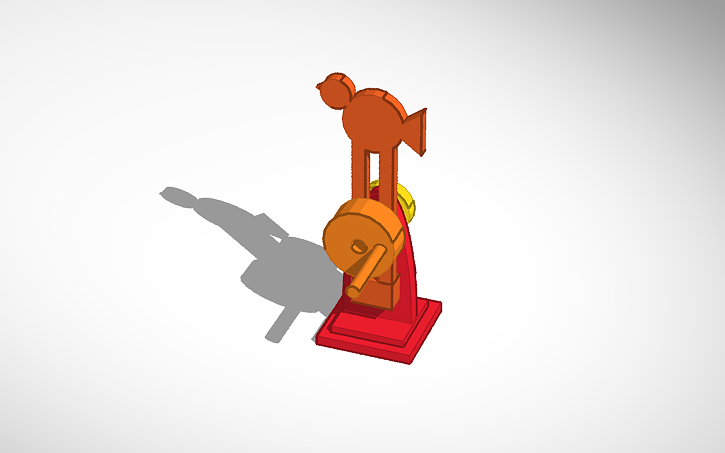 3D design Mechanical Feather Assembly - Tinkercad