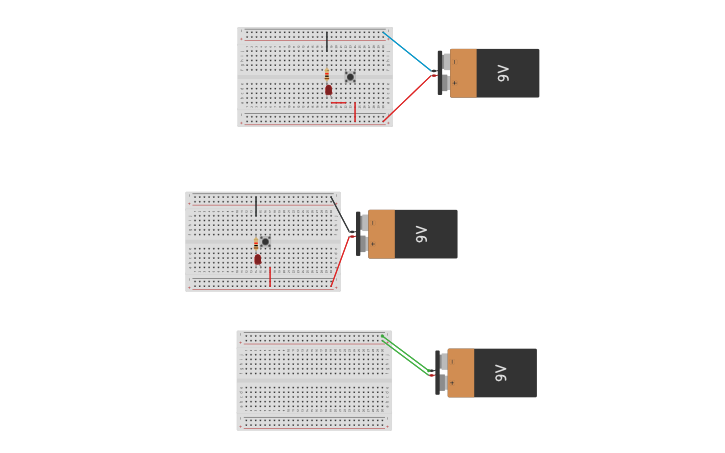 Circuit design Simple Circuit - Tinkercad