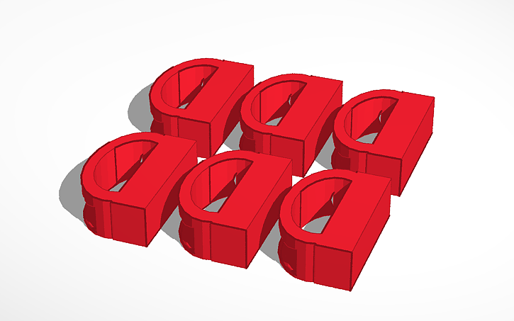 3D design rope cleet 1.72 scale - Tinkercad