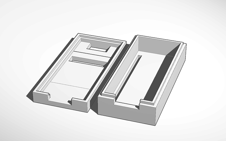 3D design Arduino Nano case - Tinkercad