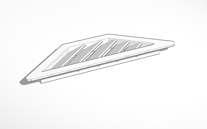 3D design nidelv 23 airvent SB-BB - Tinkercad