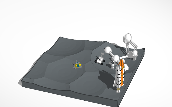 3D design space - Tinkercad