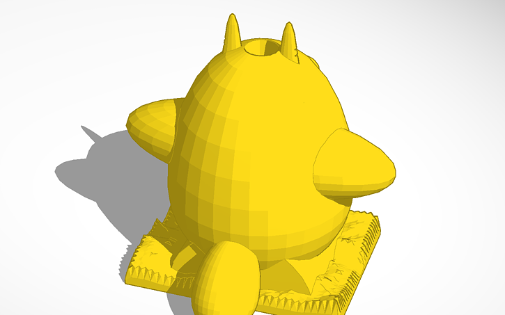 3D design totoro - Tinkercad