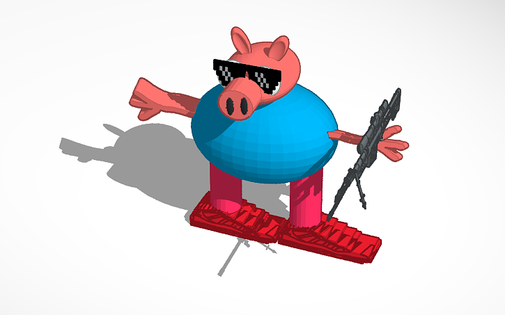 3D design mlg george - Tinkercad